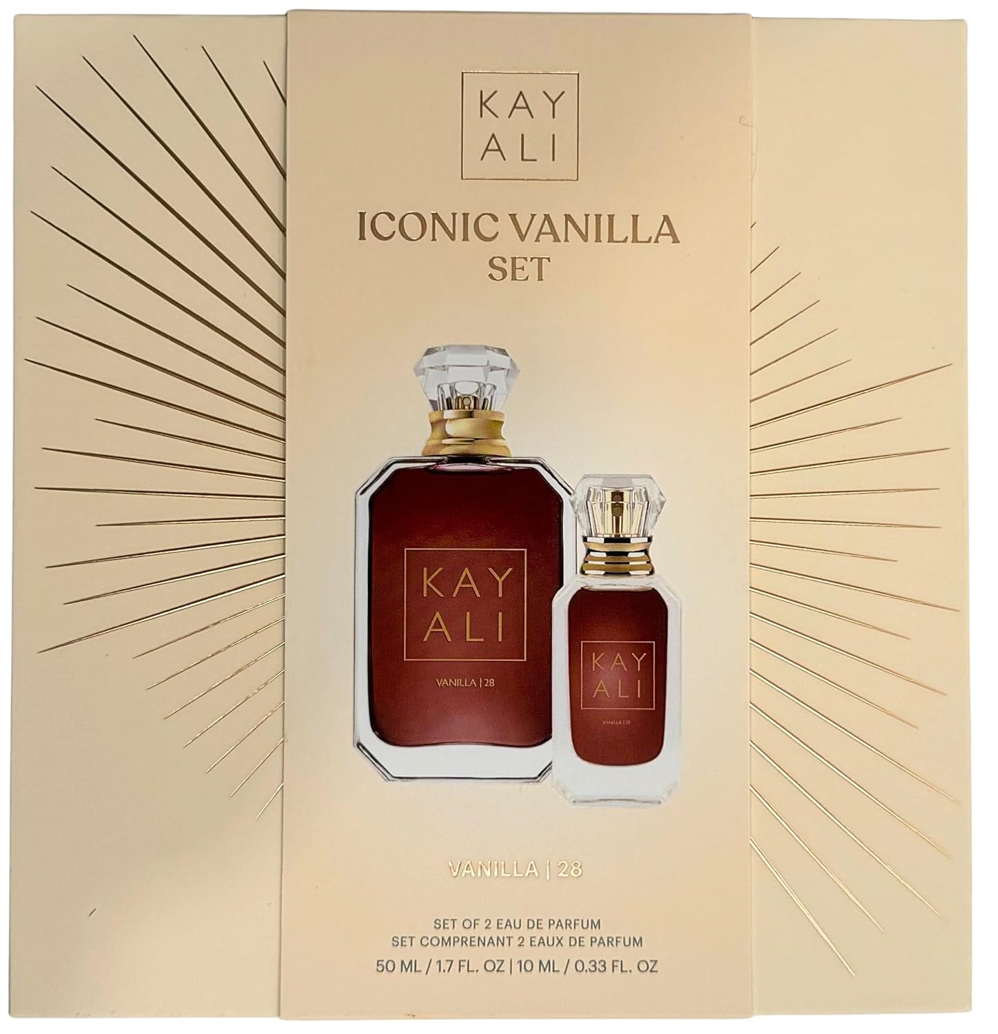 KAYALI Vanilla | 28 Eau de Parfum Iconic Set – Sweet Vanilla, Amber ...